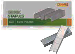 GENMES STAPLES 26/6 box of 5000’s.